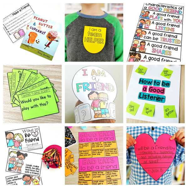 Friendship & Relationships SEL/Character Education Curriculum for K-2 ...
