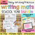 Writing Prompts Practice Mats BUNDLE